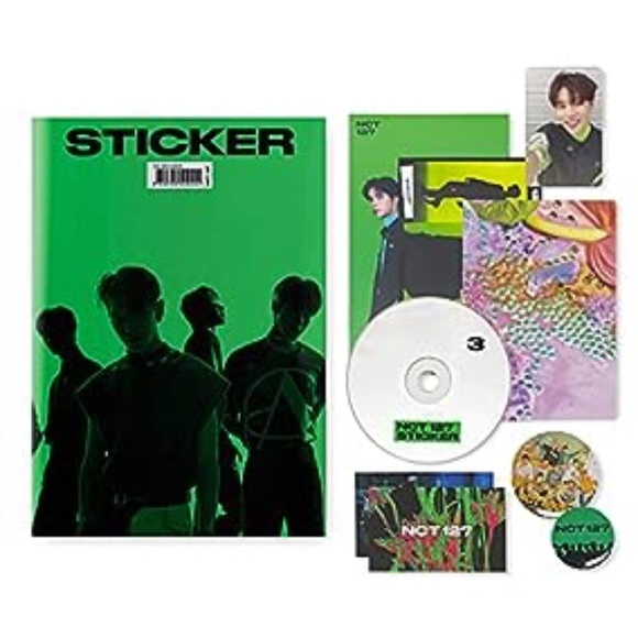 Media | Nct127 The 3rd Album Sticker Sticky Ver Booklet Cdr Folded ...